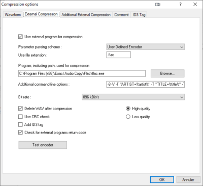 How to copy a CD-A in FLAC with Exact Audio Copy? – Roumazeilles.net